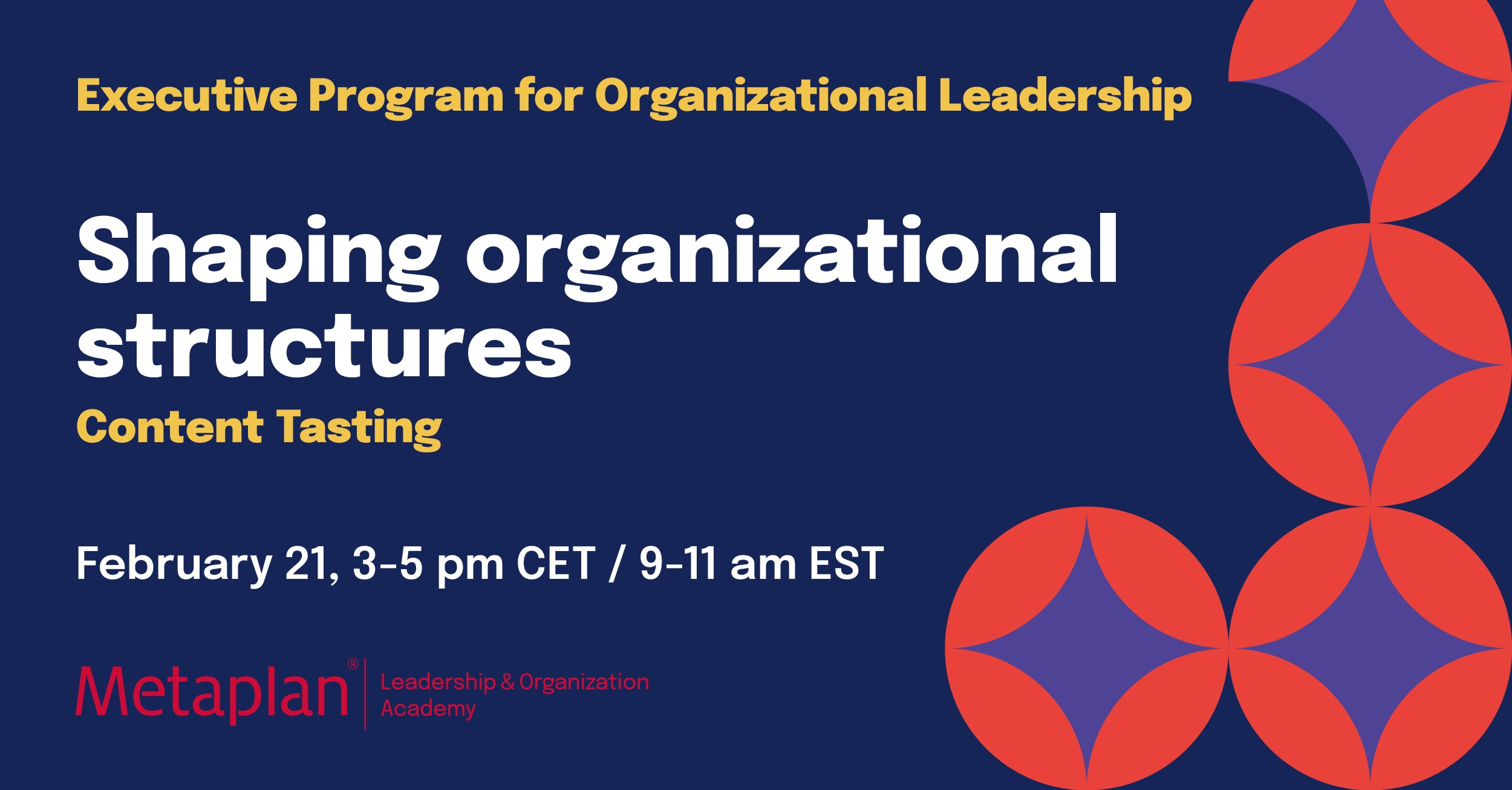 Content Tasting: Executive Leadership Program - Metaplan